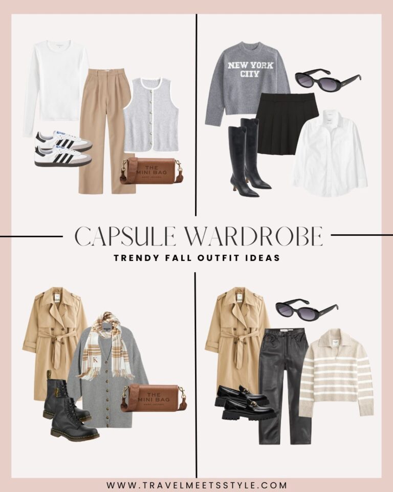 Travel light, Dress right: How to create the ultimate fall travel ...