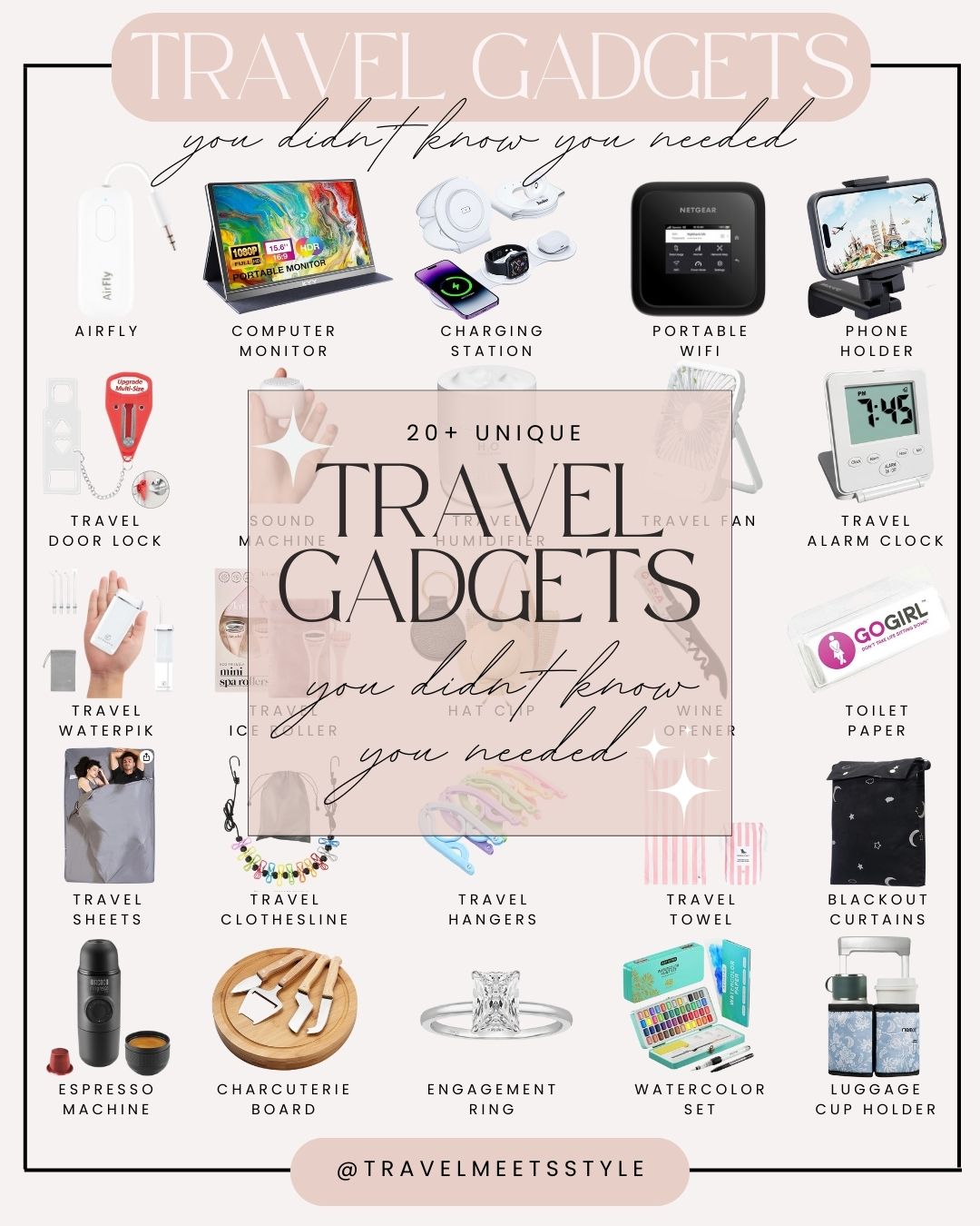 20+ Unique travel gadgets you didn't know you needed 2024 - Travel ...