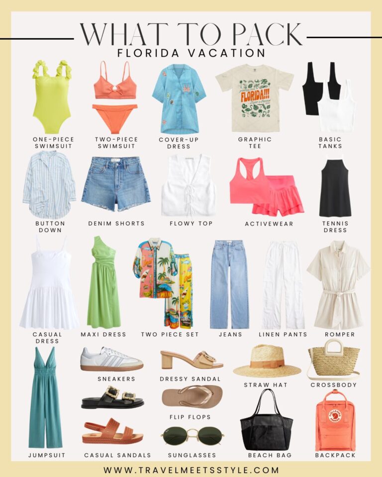 Ultimate Florida packing list: What to pack for Florida (any time of ...